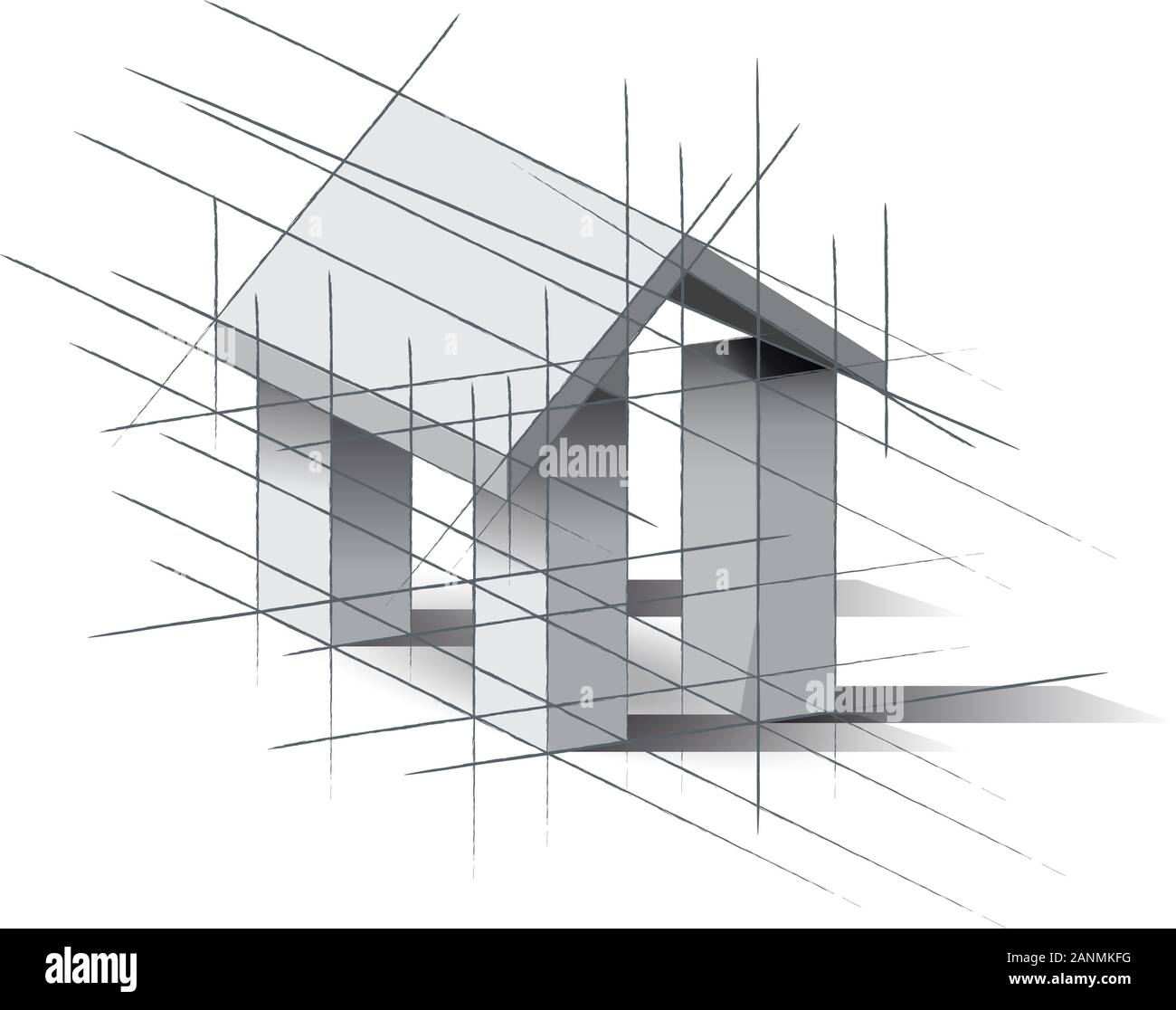Reinforced concrete design Stock Vector Images - Alamy
