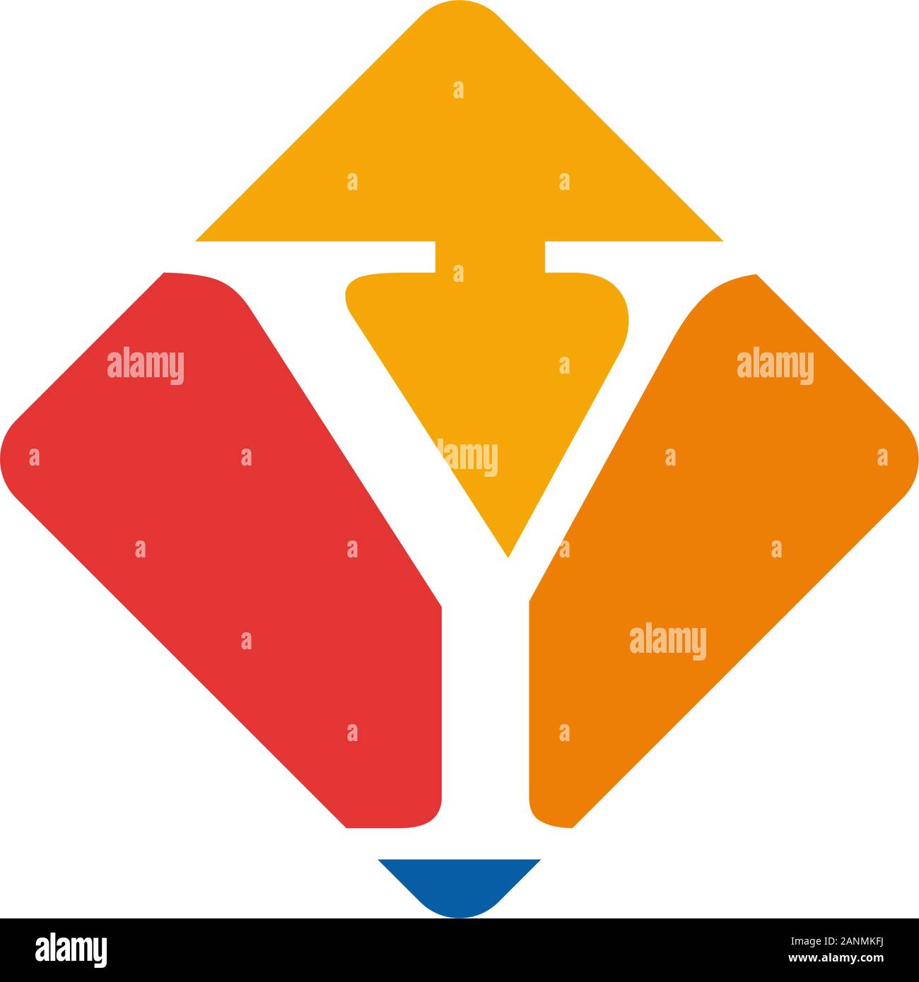 Vector color sign initial letter Y Stock Vector Image & Art - Alamy