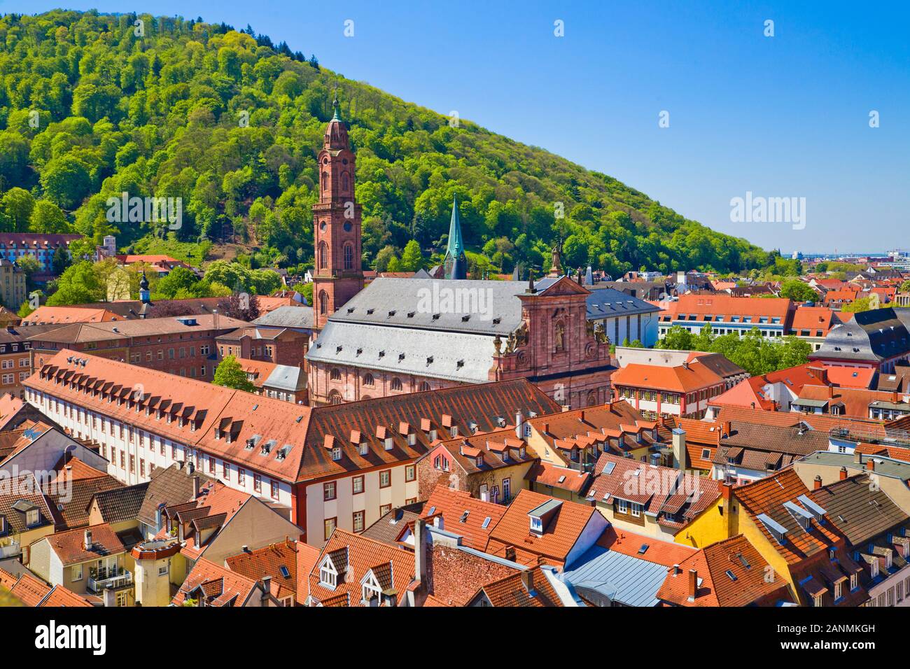 Cityscape of Heidelberg city, Germany Stock Photo - Alamy