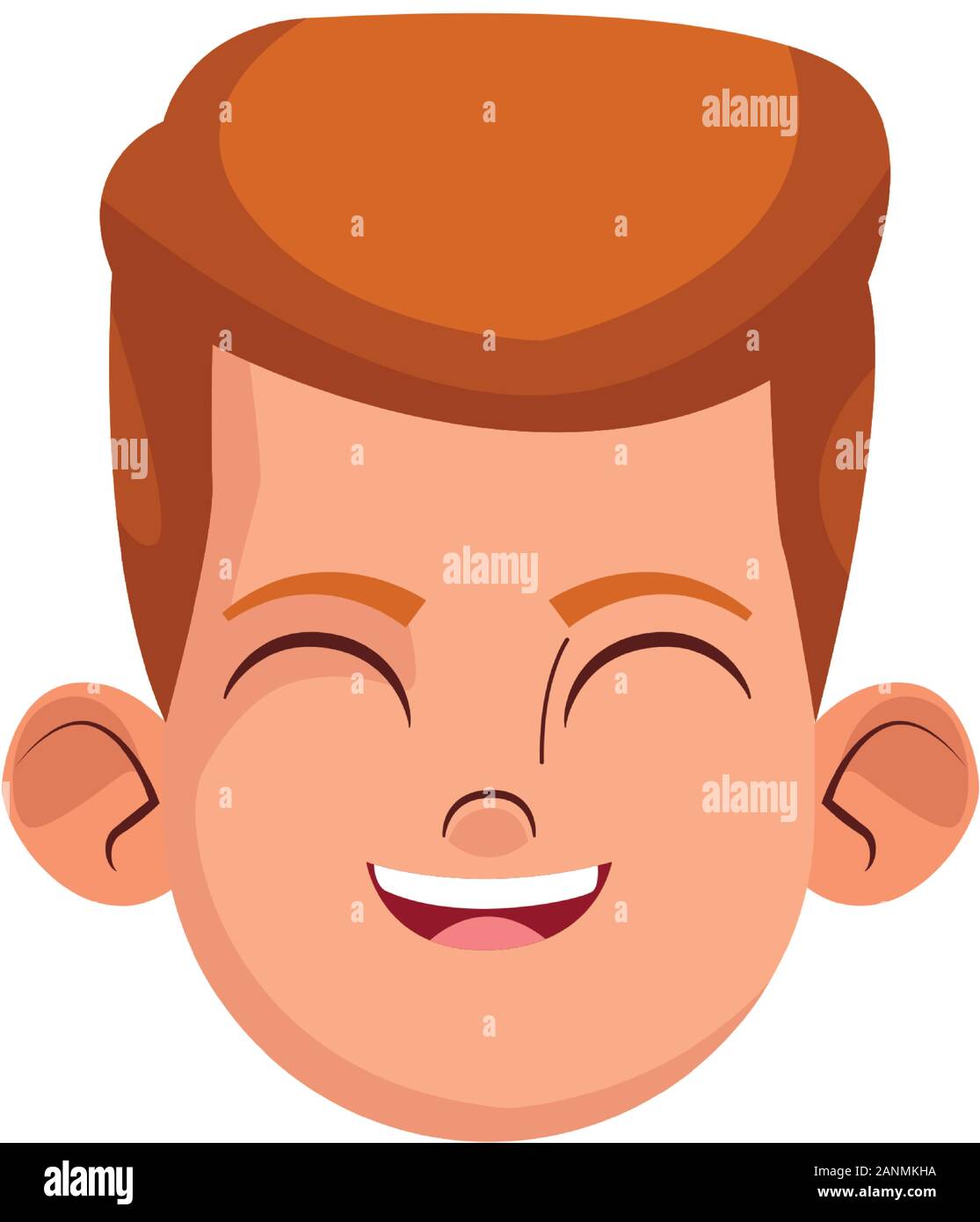 boy smiling icon, colorful design Stock Vector Image & Art - Alamy