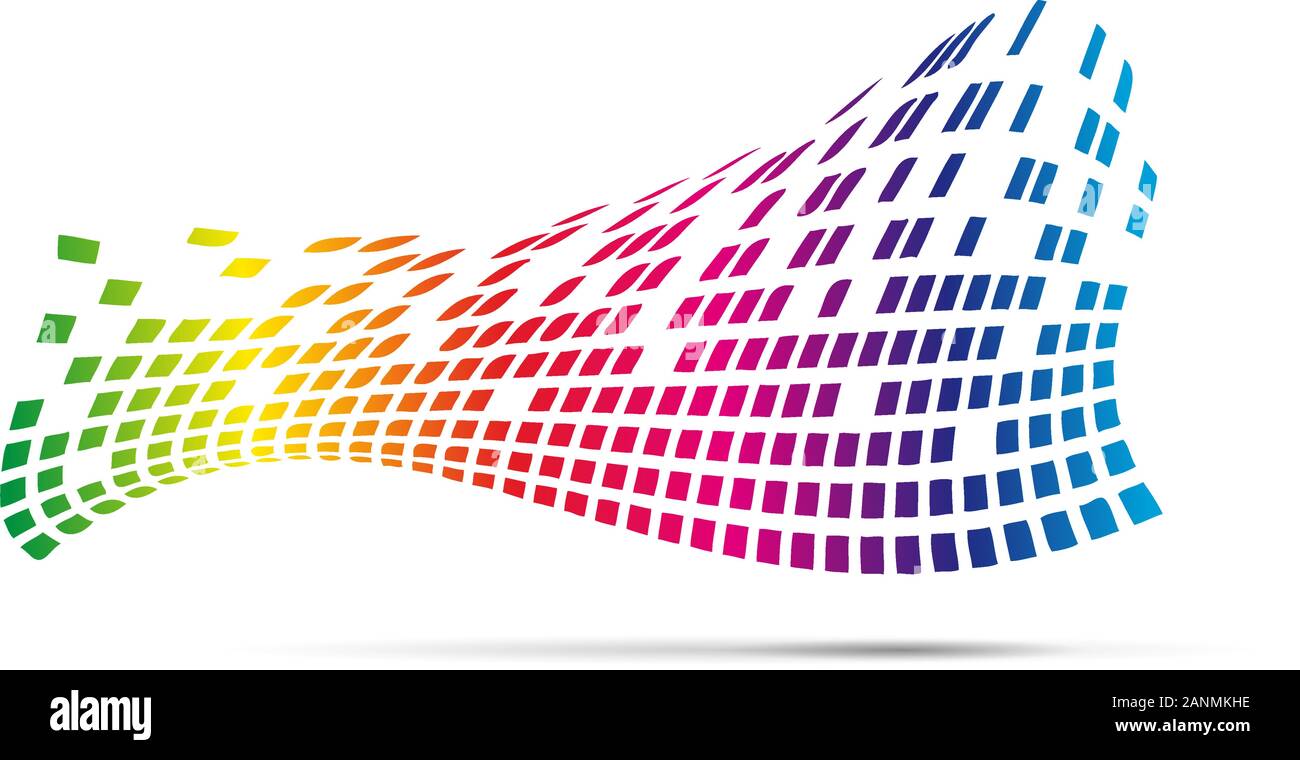 Digital abstract vector Stock Vector Images - Alamy