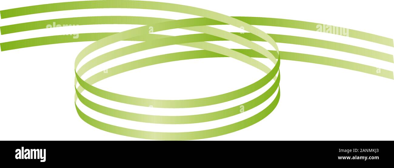 Vector Green Rings Background Stock Vector Image & Art - Alamy