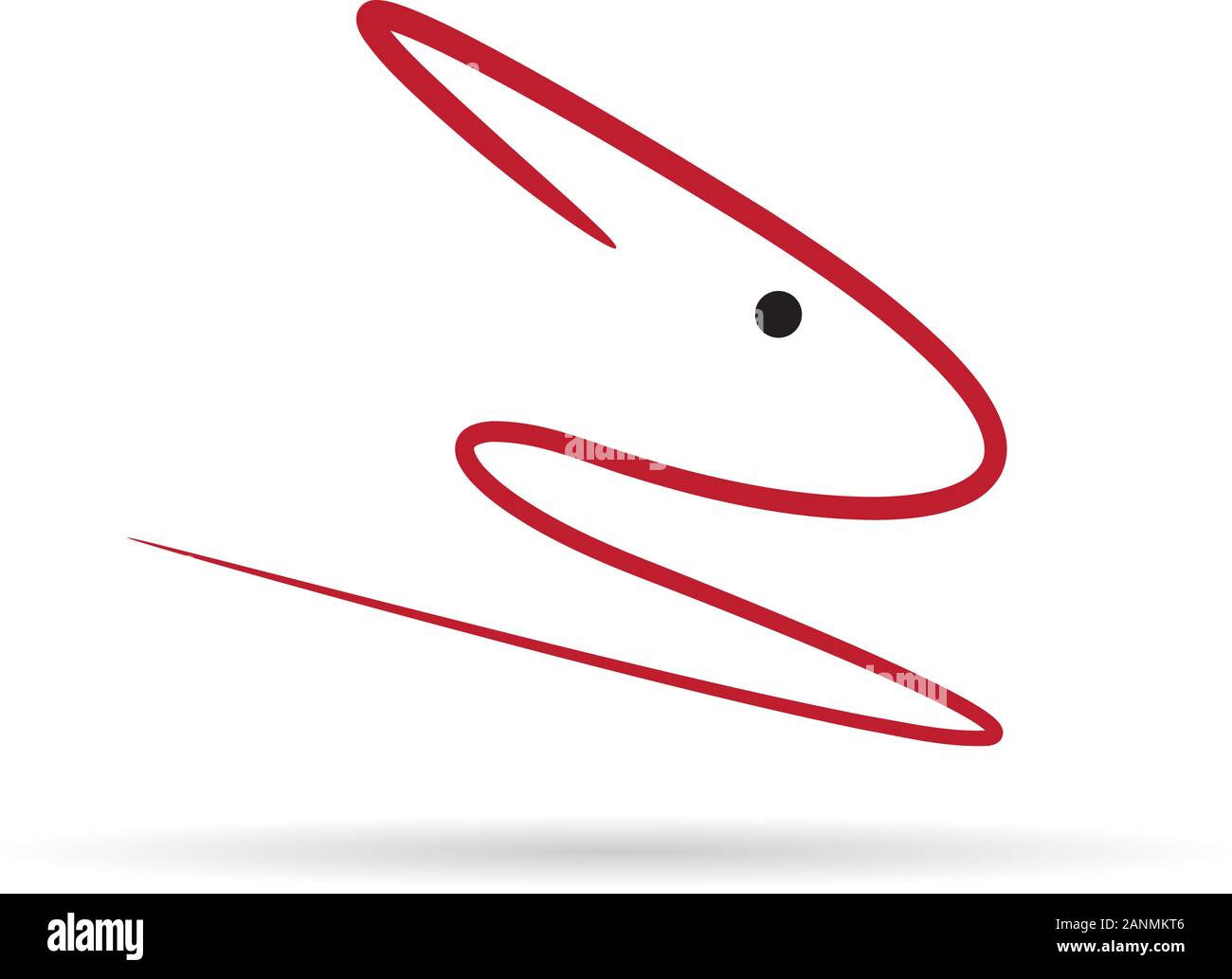 Vector sign abstract hare Stock Vector Image & Art - Alamy