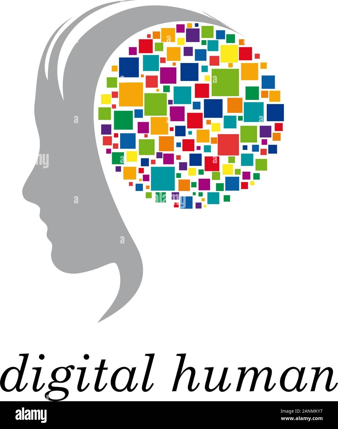 Young generation and social media Stock Vector Images - Alamy