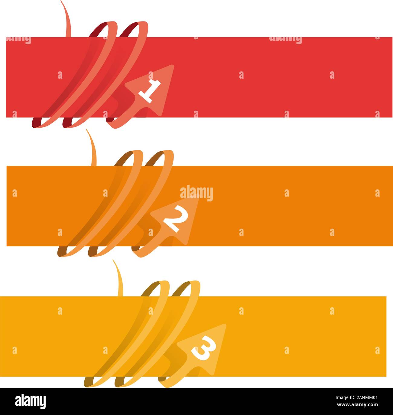 Vector faq labels, three options with arrows Stock Vector Image & Art - Alamy