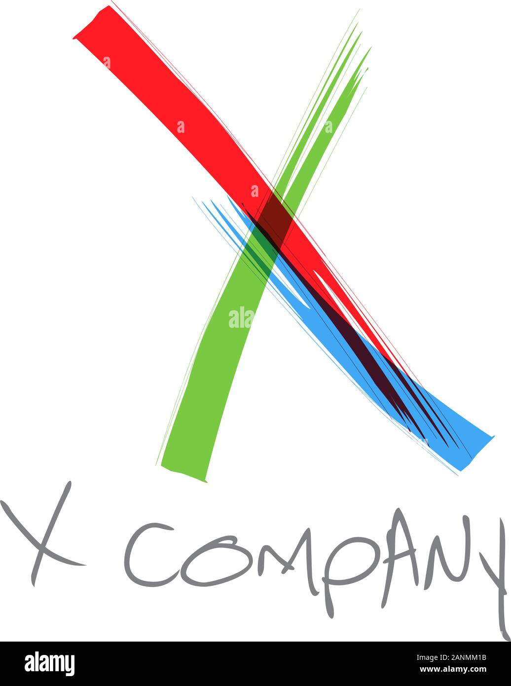 Vector initial letter X, scrawled text Stock Vector Image & Art - Alamy