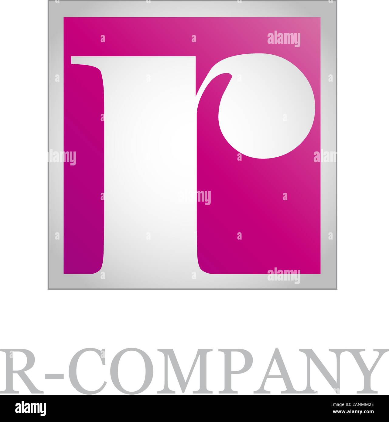 Vector button initial letter R on black background Stock Vector Image ...