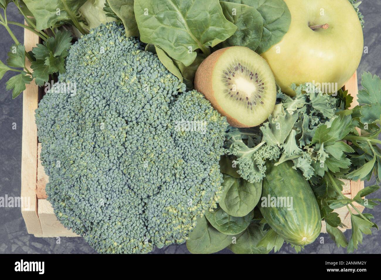 Fresh ripe natural fruits and vegetables as source natural vitamins ...