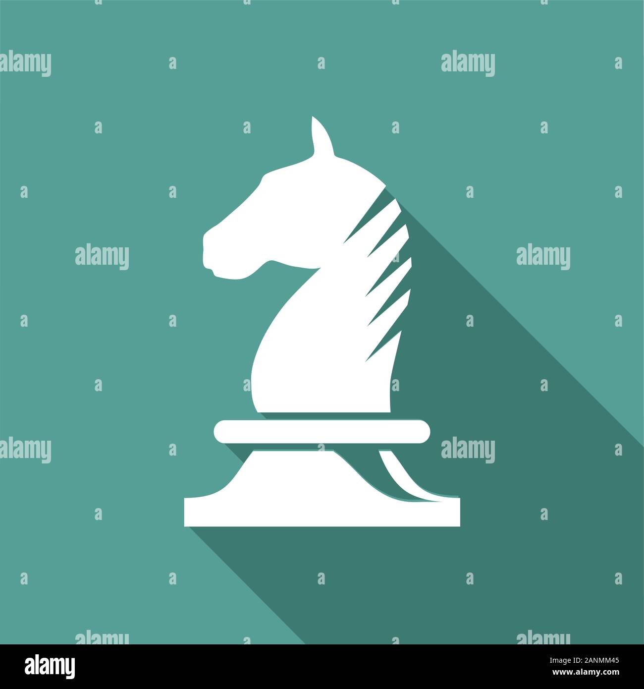 Vector sign horse of chess Stock Vector Image & Art - Alamy
