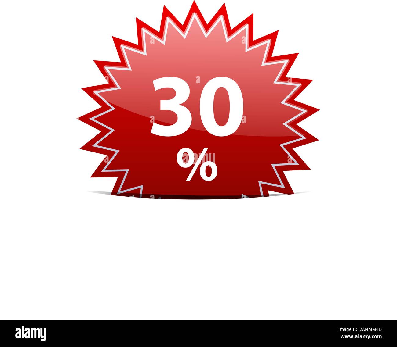 Vector sign discount 30 Stock Vector Image & Art - Alamy