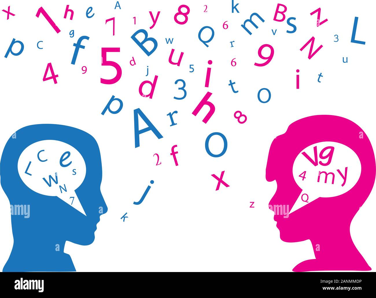 Irritation problem Cut Out Stock Images & Pictures - Alamy