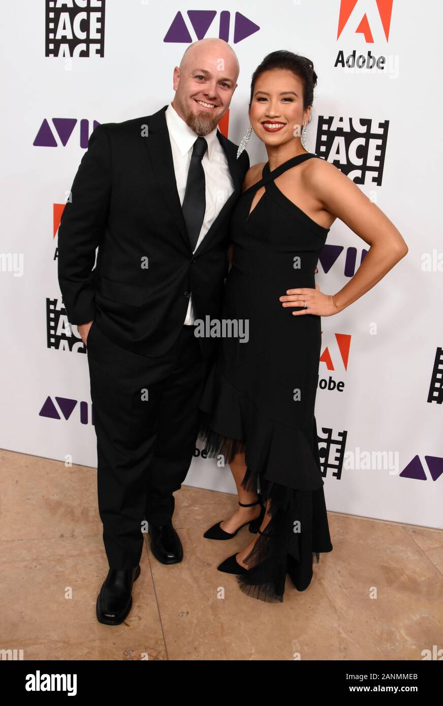 Beverly Hills, California, USA 17th January 2020 Editor Rosanne Tan and ...