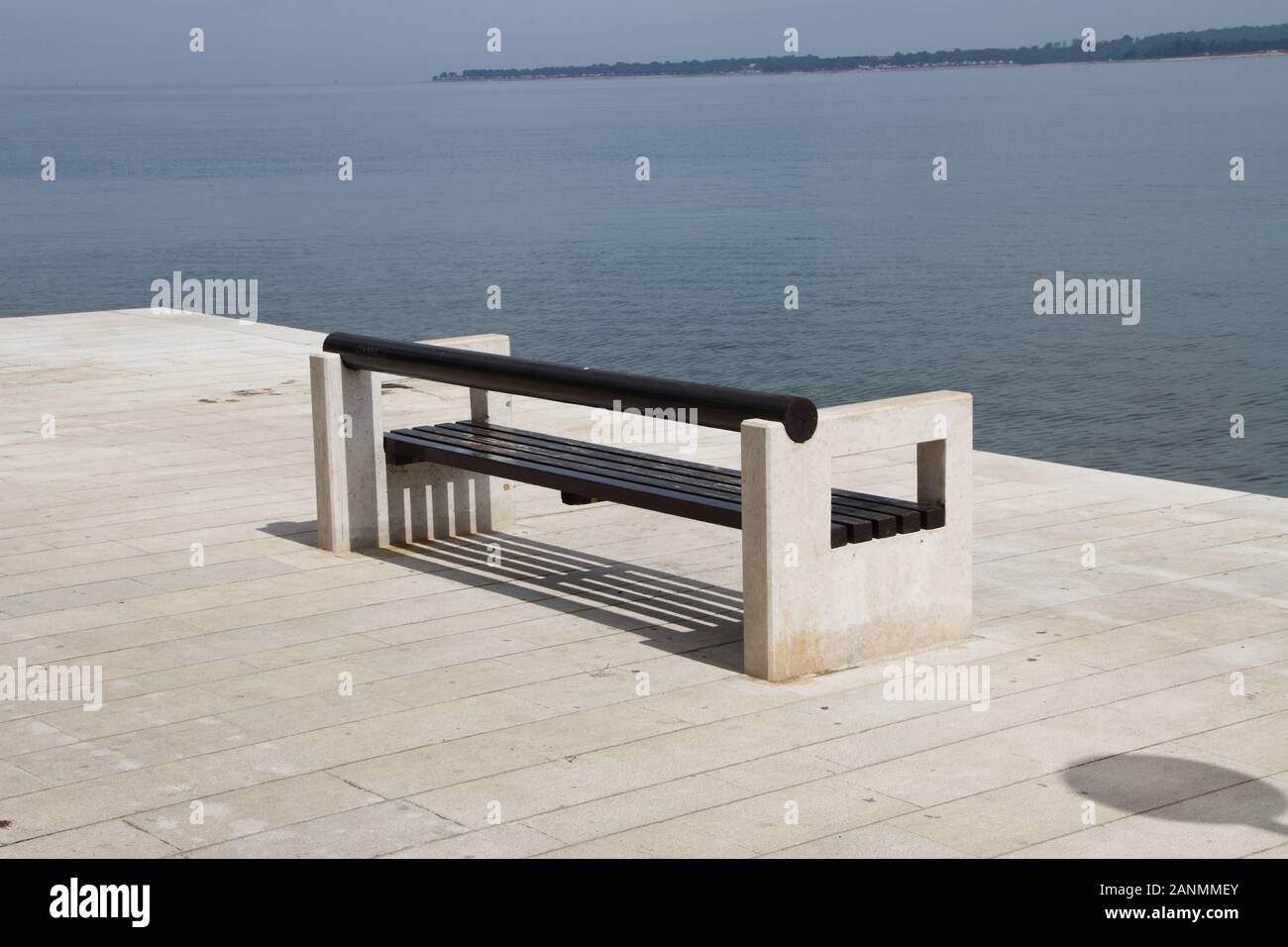 a nice garden bench Stock Photo - Alamy