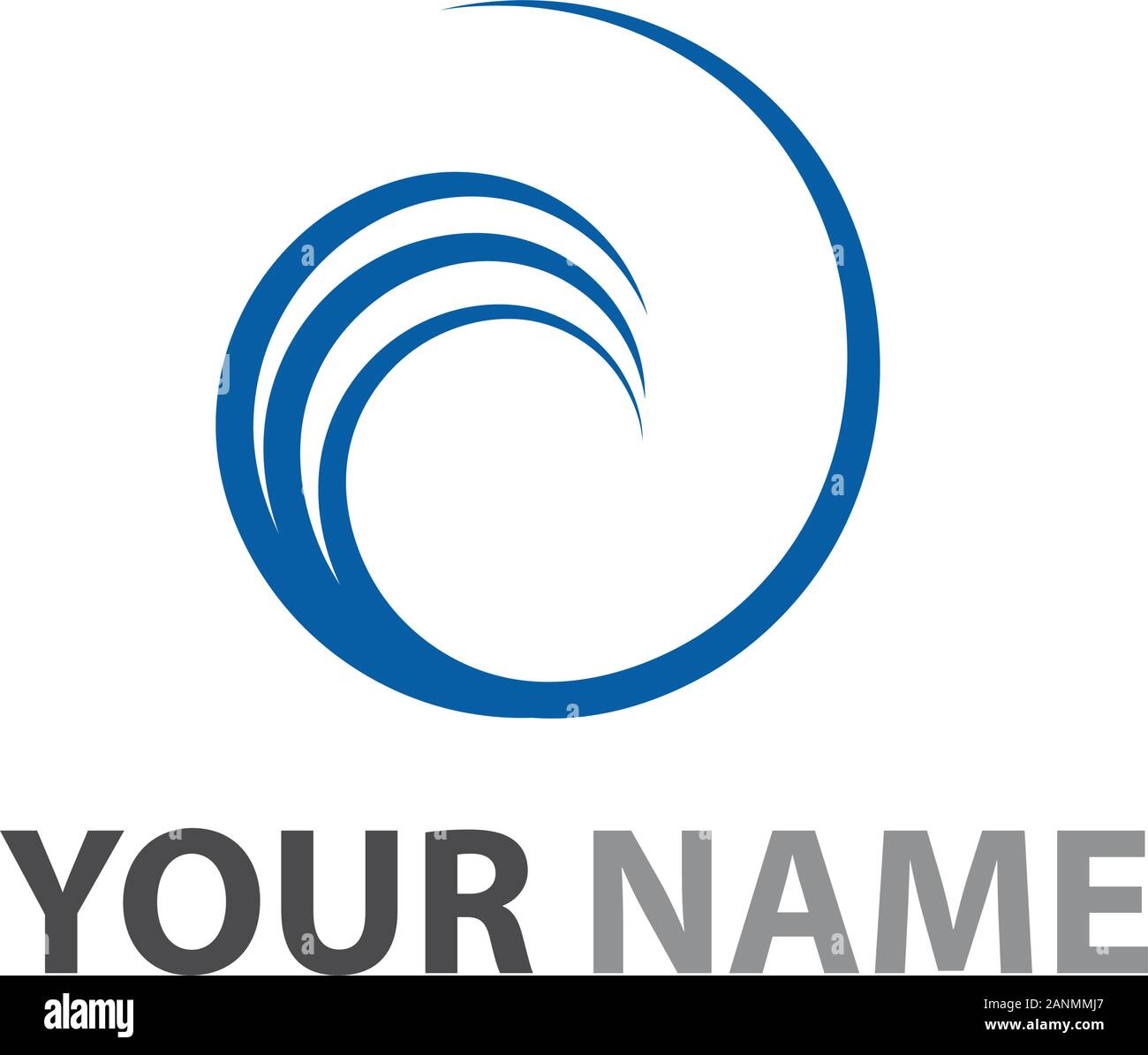 Vector sign Vortex, sea wave Stock Vector Image & Art - Alamy