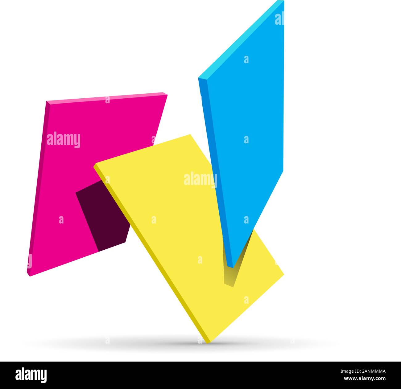 Vector CMYK background Stock Vector Image & Art - Alamy