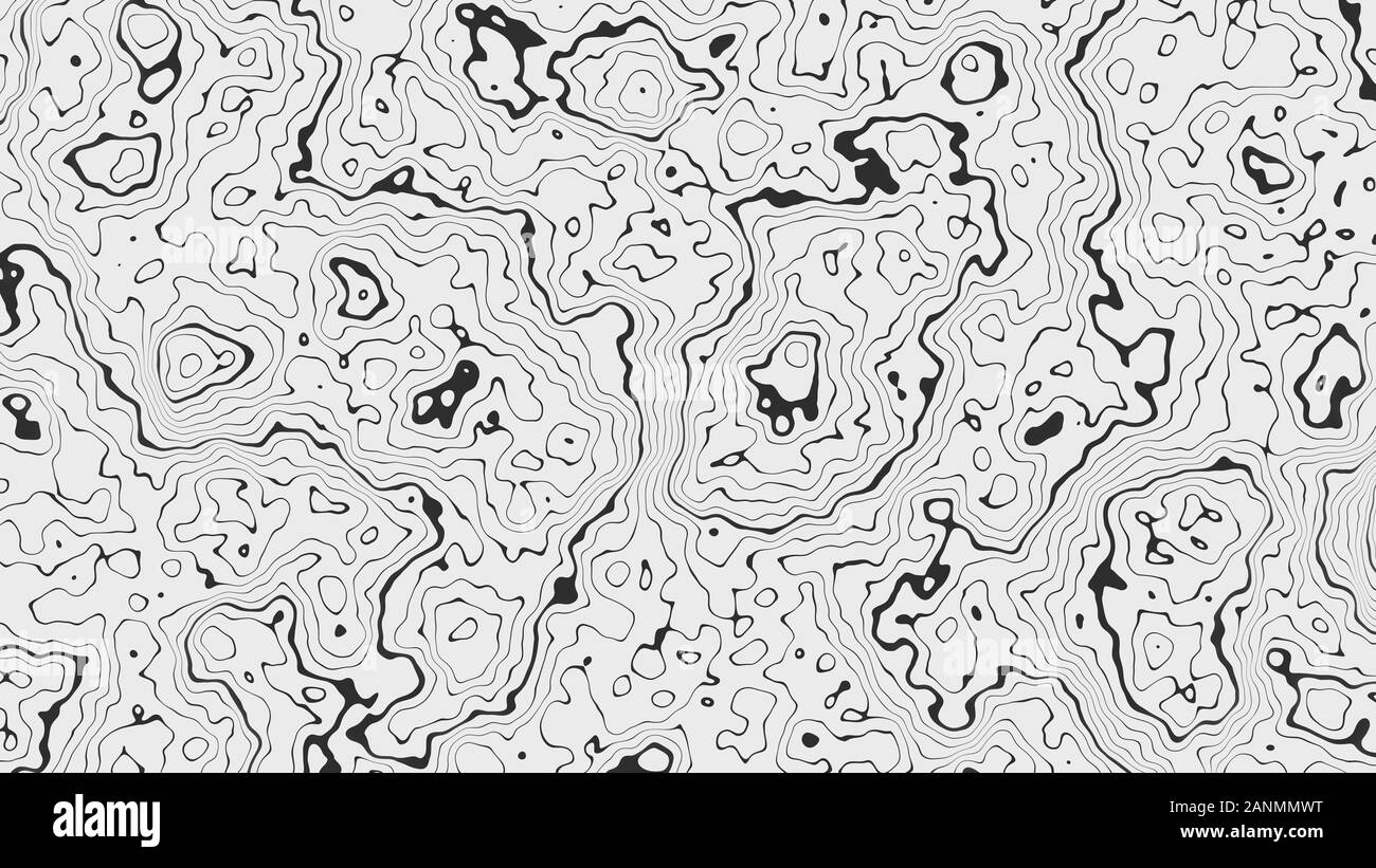 Topographical map Black and White Stock Photos & Images - Alamy