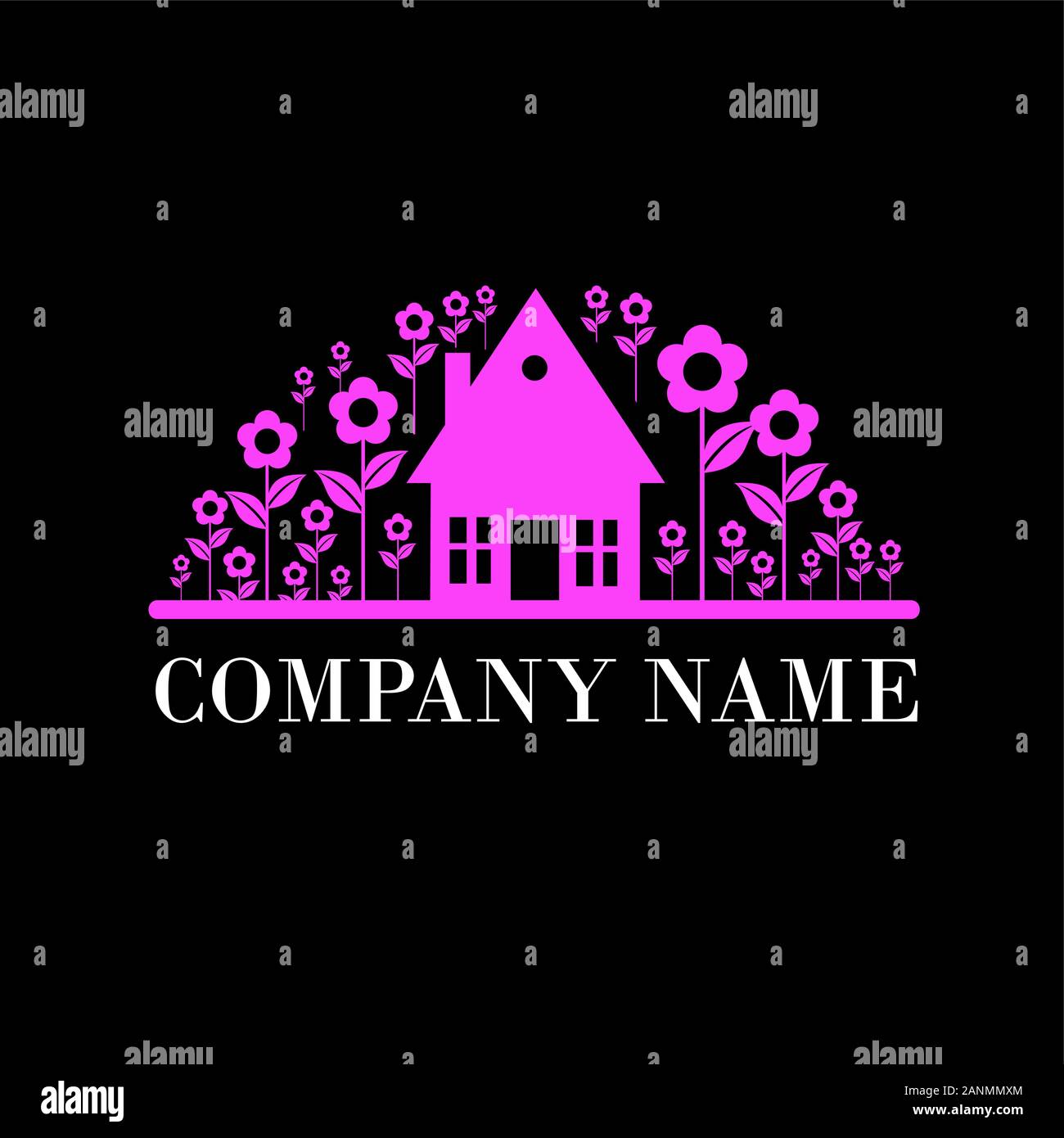 Pink house brand hi-res stock photography and images - Alamy