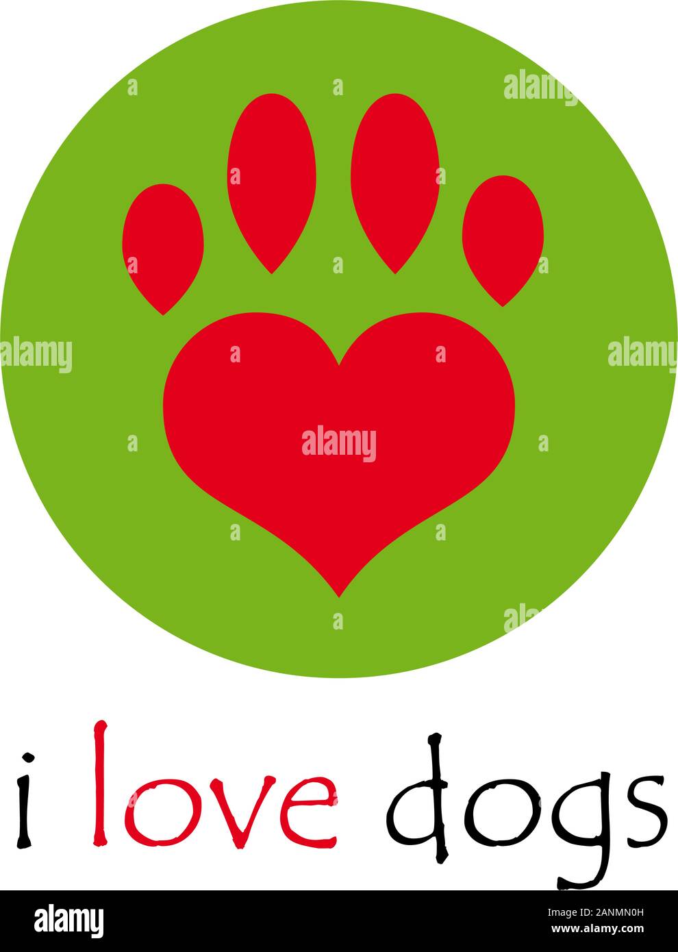 Love dogs animals Cut Out Stock Images & Pictures - Alamy