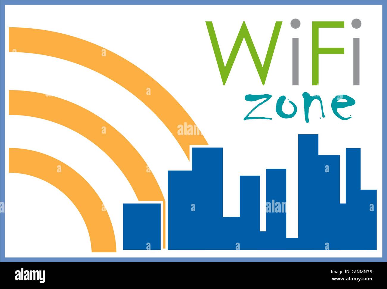 Vector sign wi-fi zone Stock Vector Image & Art - Alamy