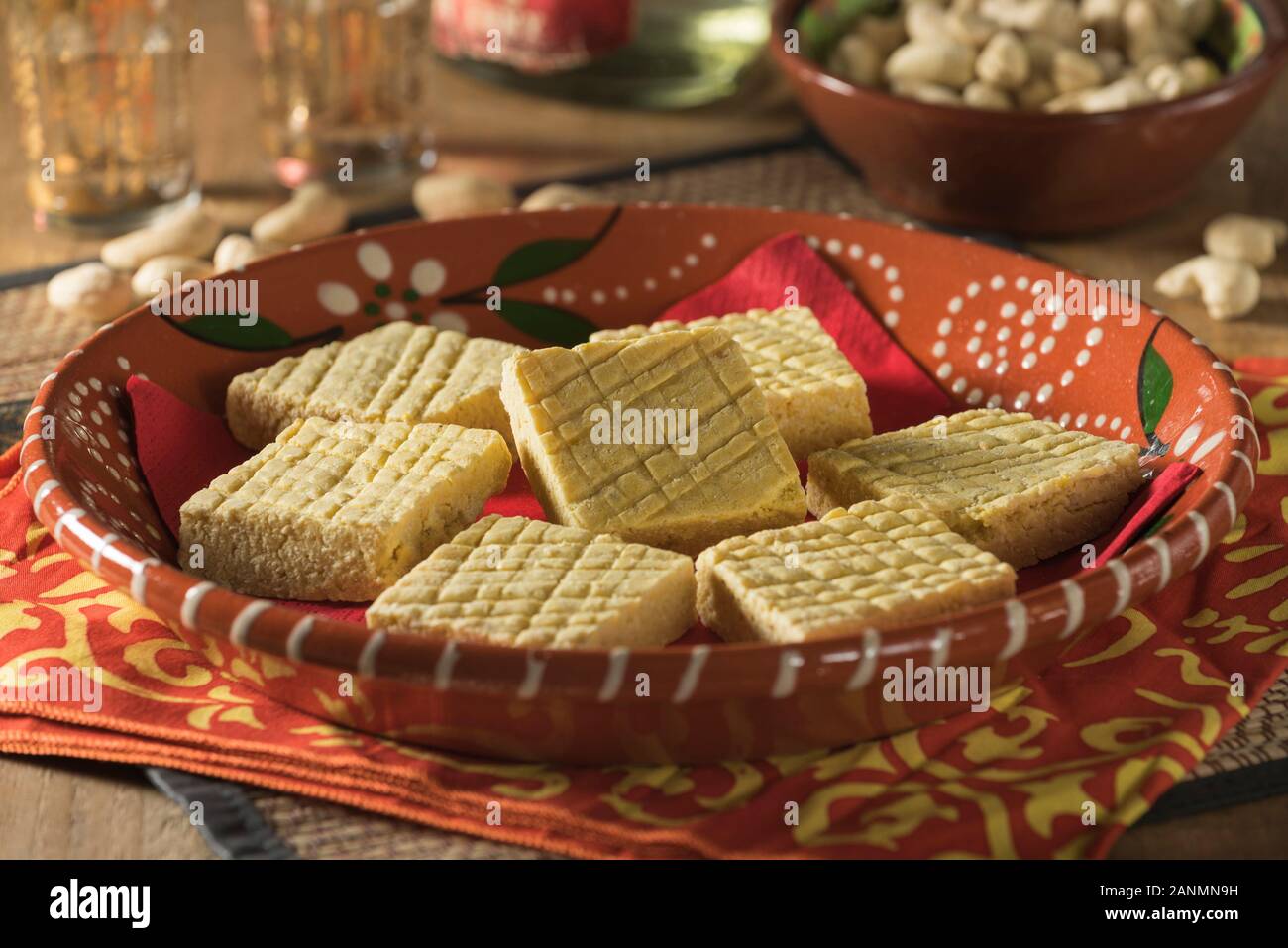 Goan Doce - Doce de Grão. Goa Sweet. India Food Stock Photo - Alamy