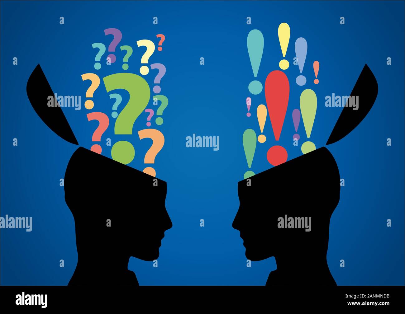 Concept problems solutions doubts hi-res stock photography and images ...