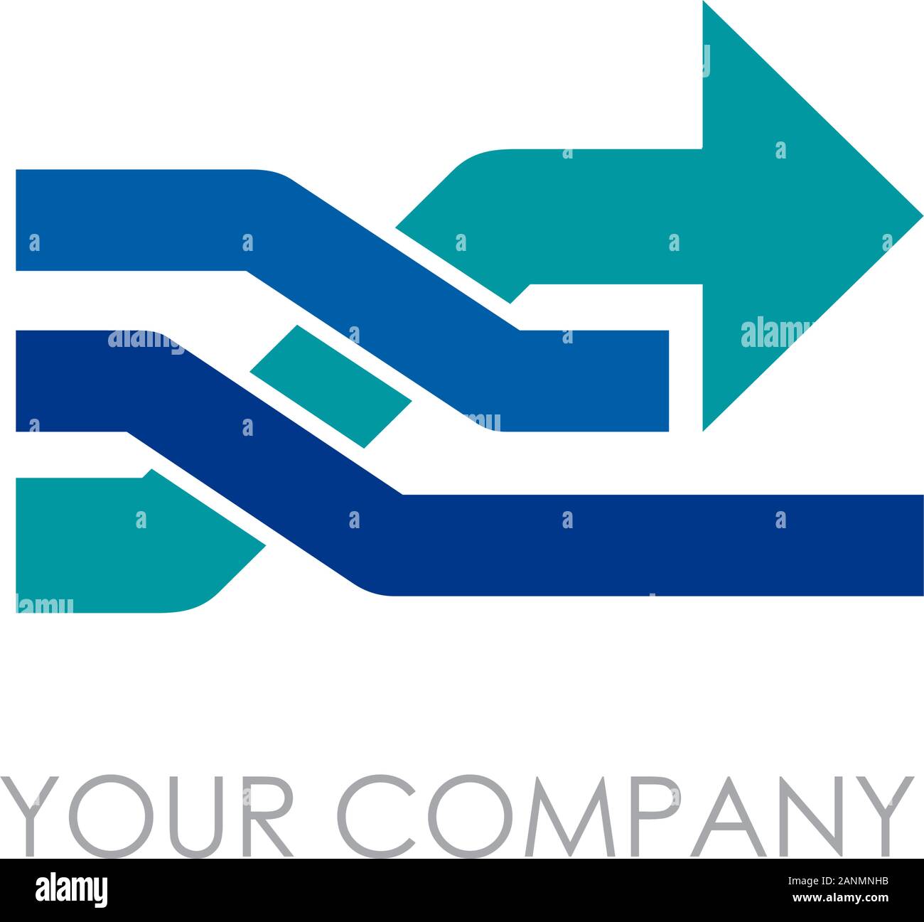 Vector sign arrow. Concept passing to the future Stock Vector Image ...