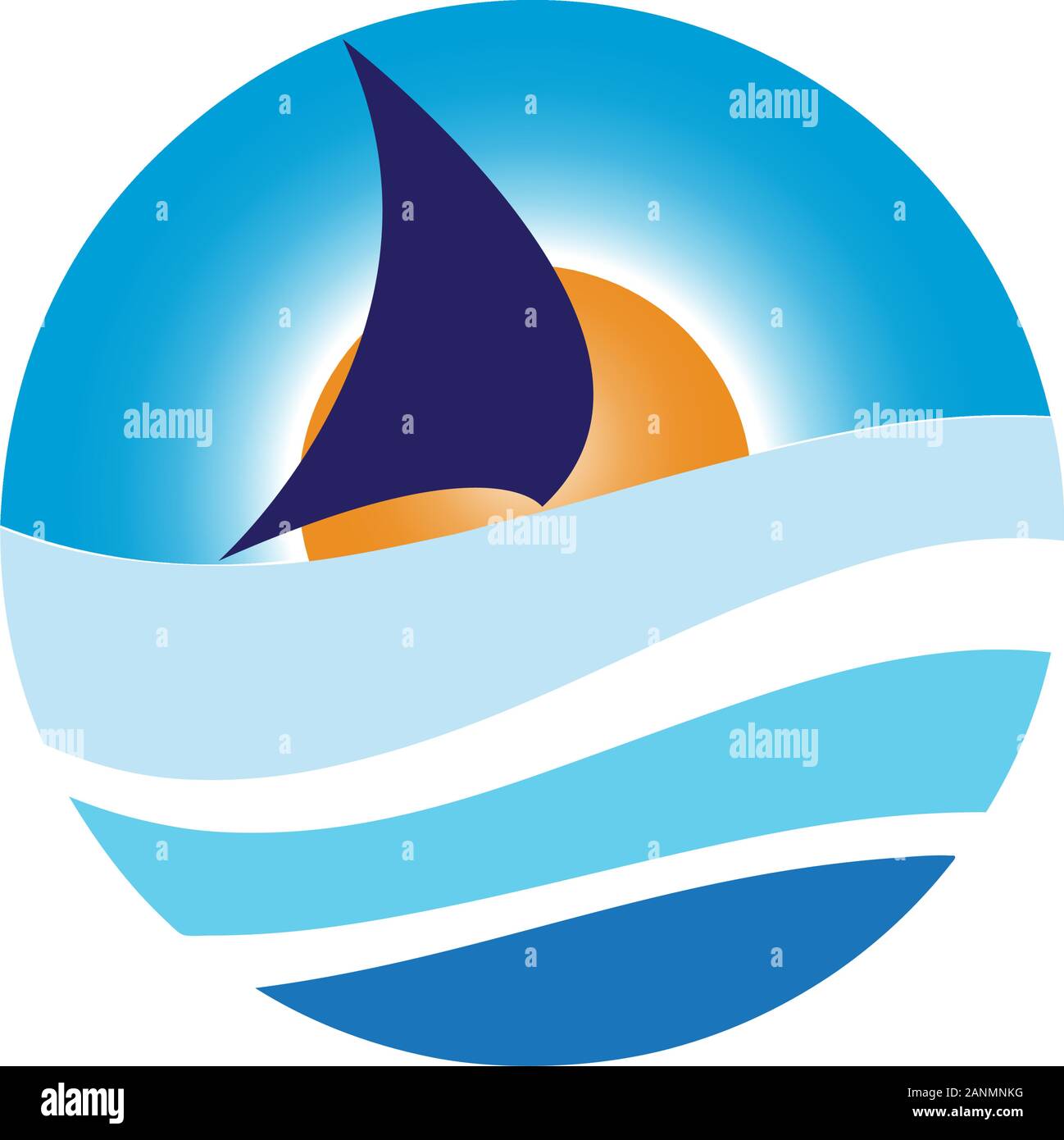 Vector sign sailing ship Stock Vector Image & Art - Alamy