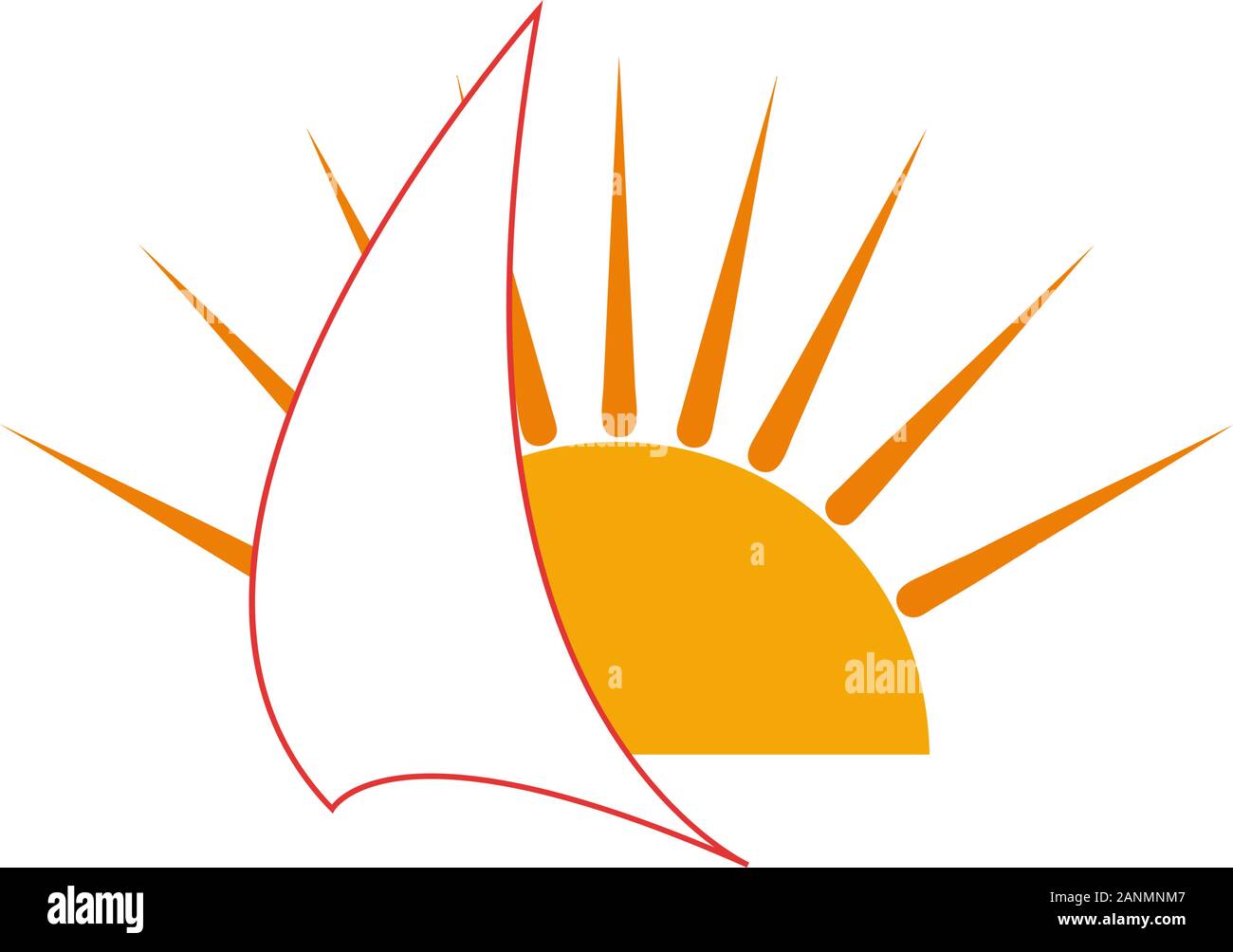 Vector sign sailing ship Stock Vector Image & Art - Alamy