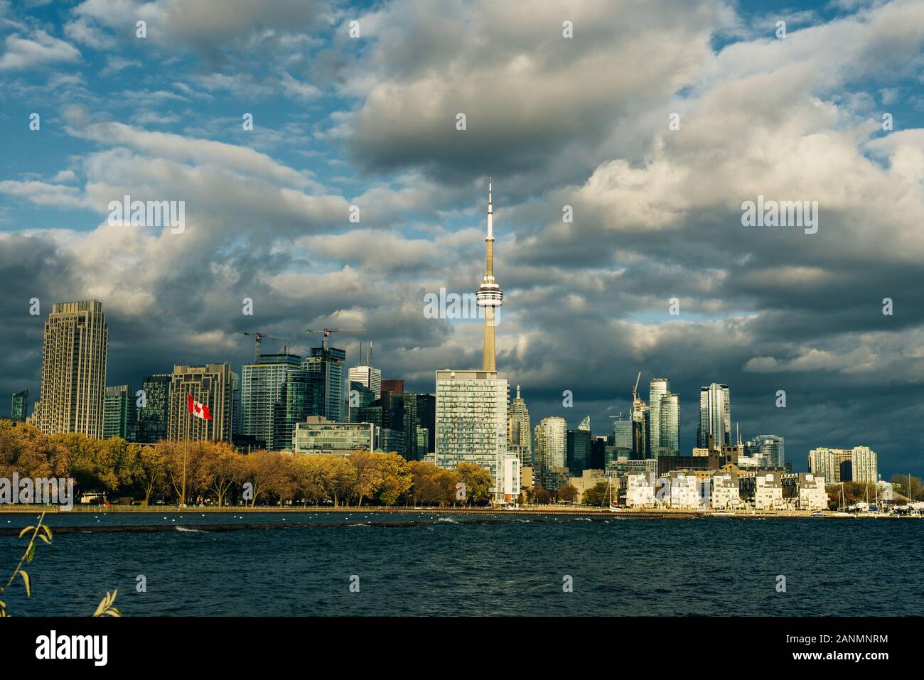 View toronto skyline from harbourfront hi-res stock photography and ...