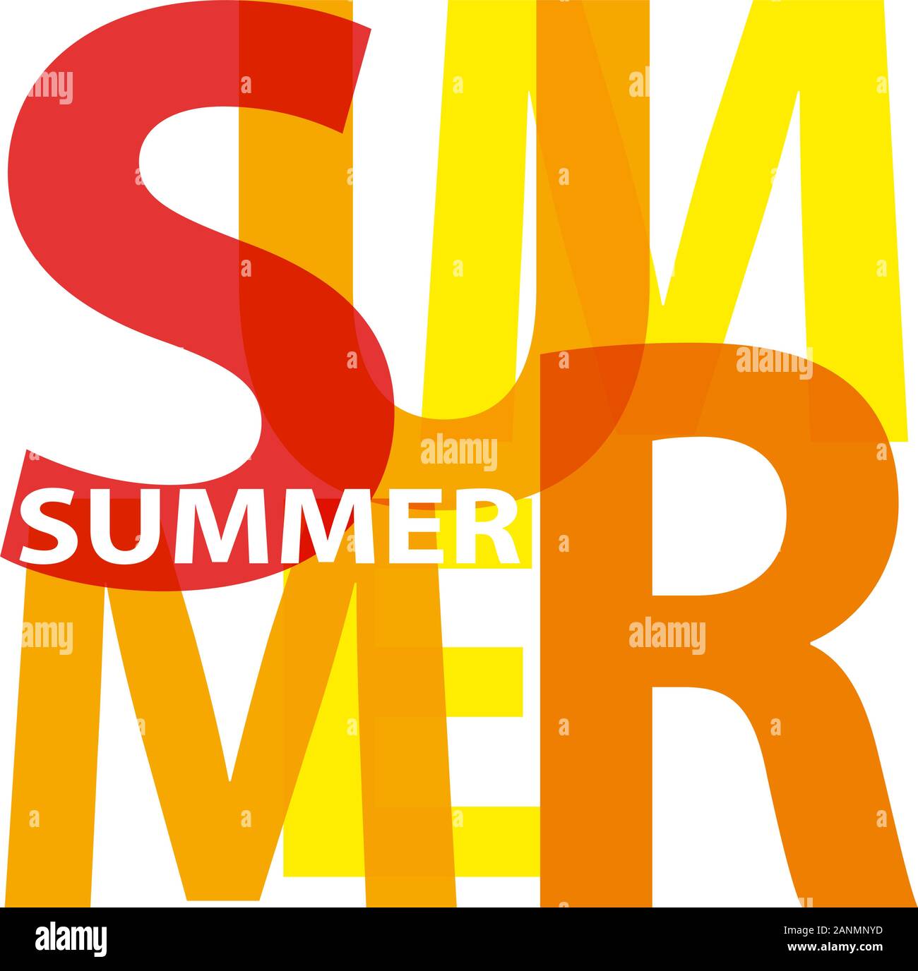Vector summer. Broken text Stock Vector Image & Art - Alamy