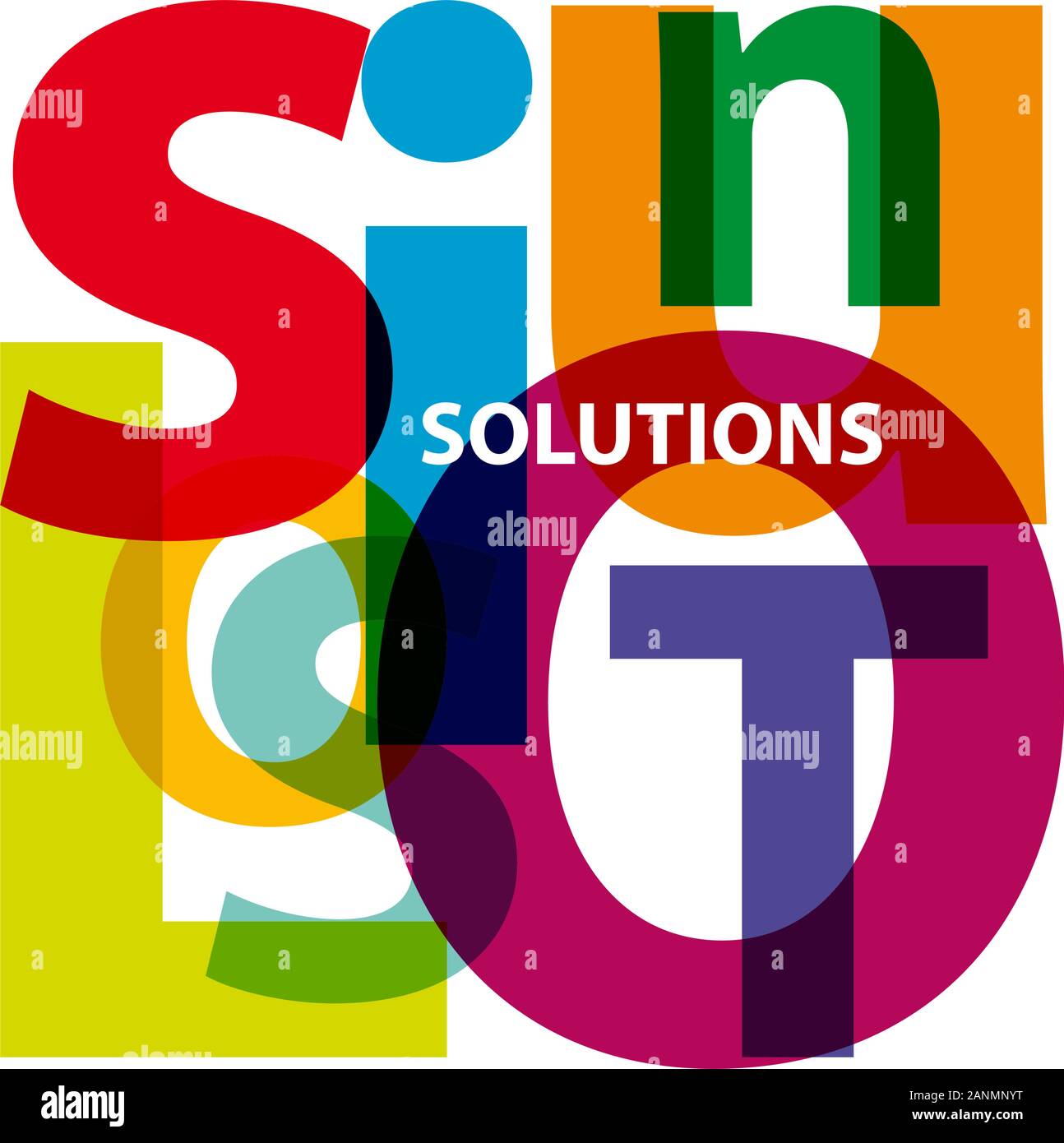 Solutions project Stock Vector Images - Alamy