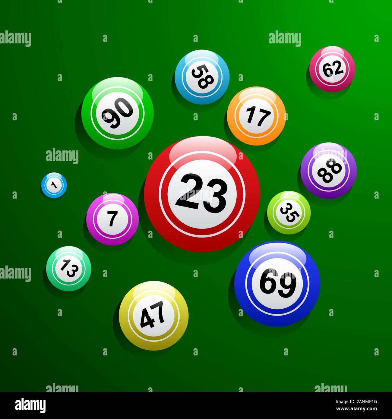 Vector bingo background Stock Vector Image & Art - Alamy