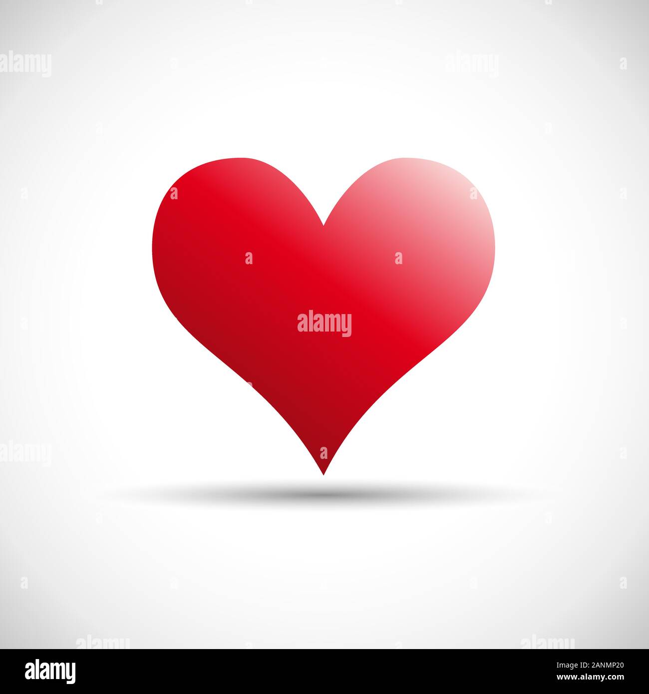 Vector sign red heart Stock Vector Image & Art - Alamy