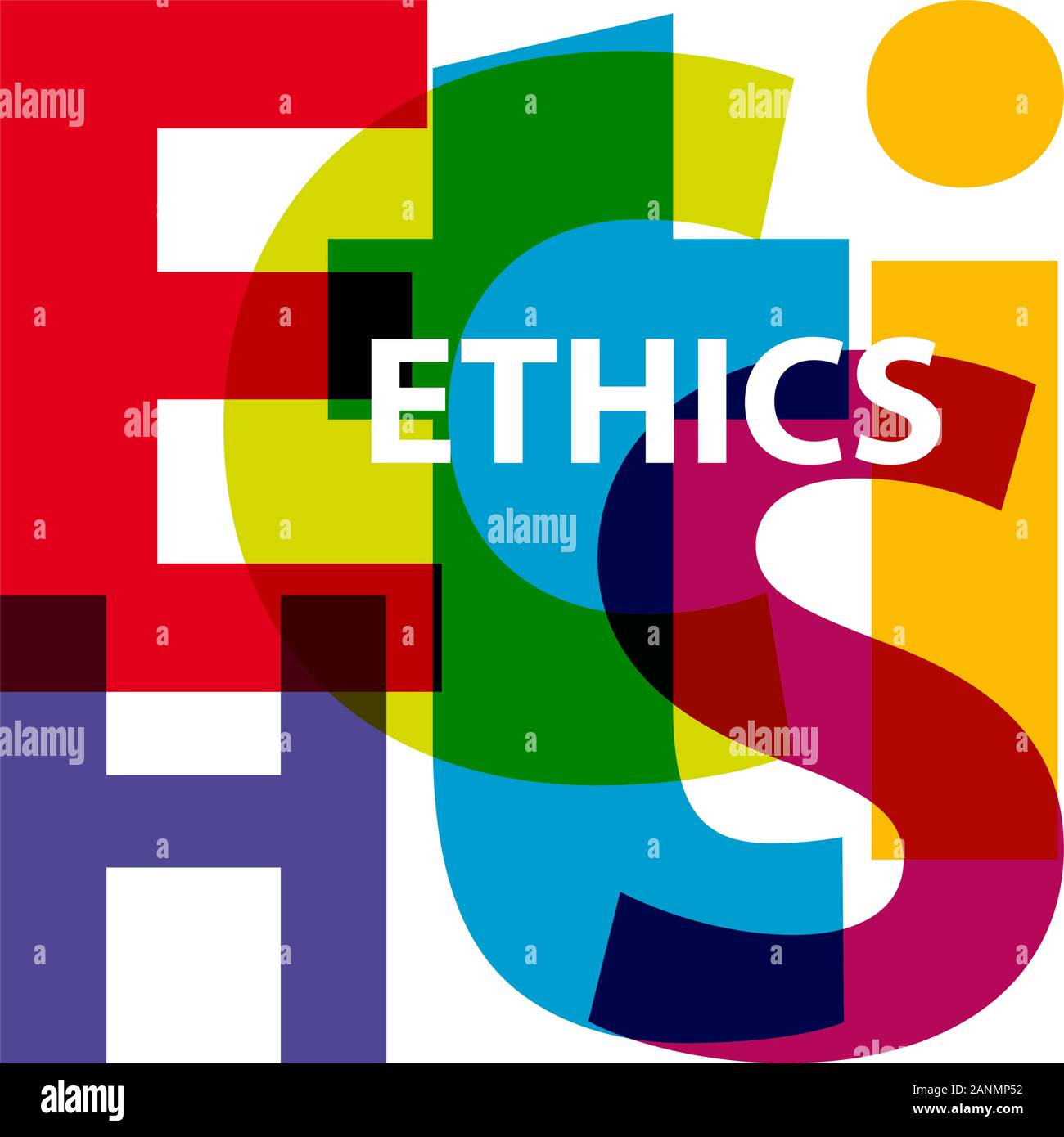 Business ethics sign text Cut Out Stock Images & Pictures - Alamy