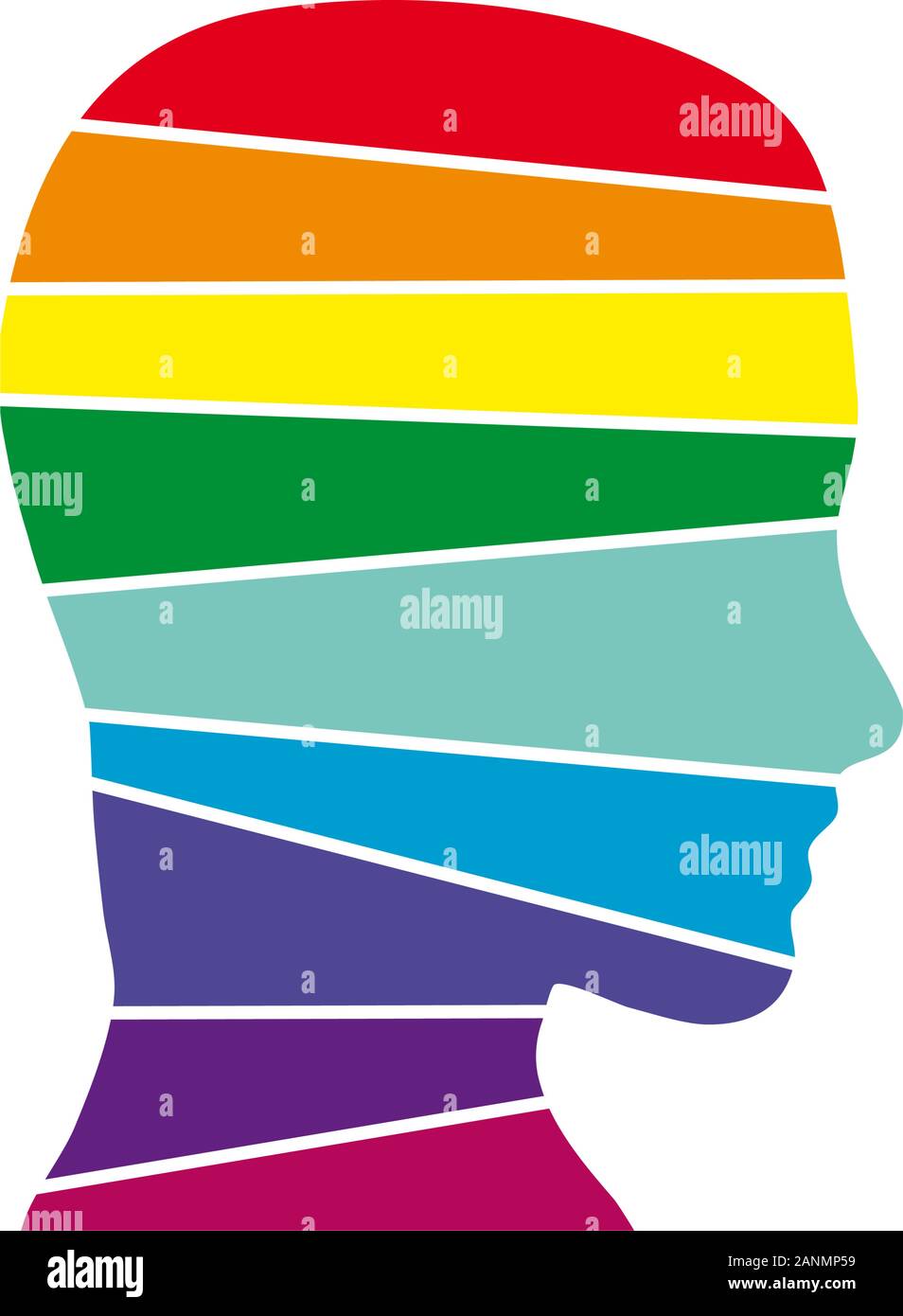 Rainbow colors in nature Stock Vector Images - Alamy