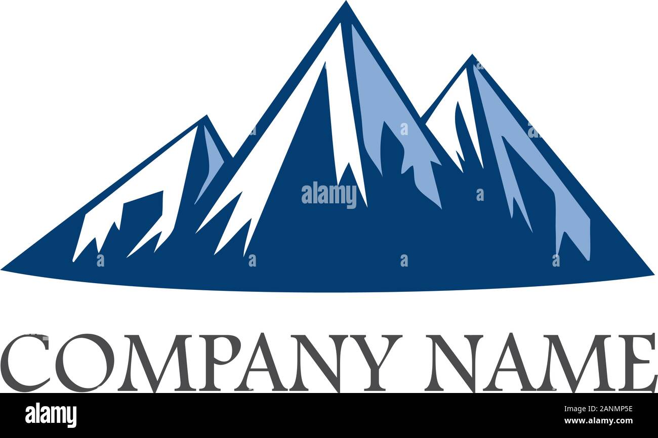 Vector sign abstract mountain Stock Vector Image & Art - Alamy