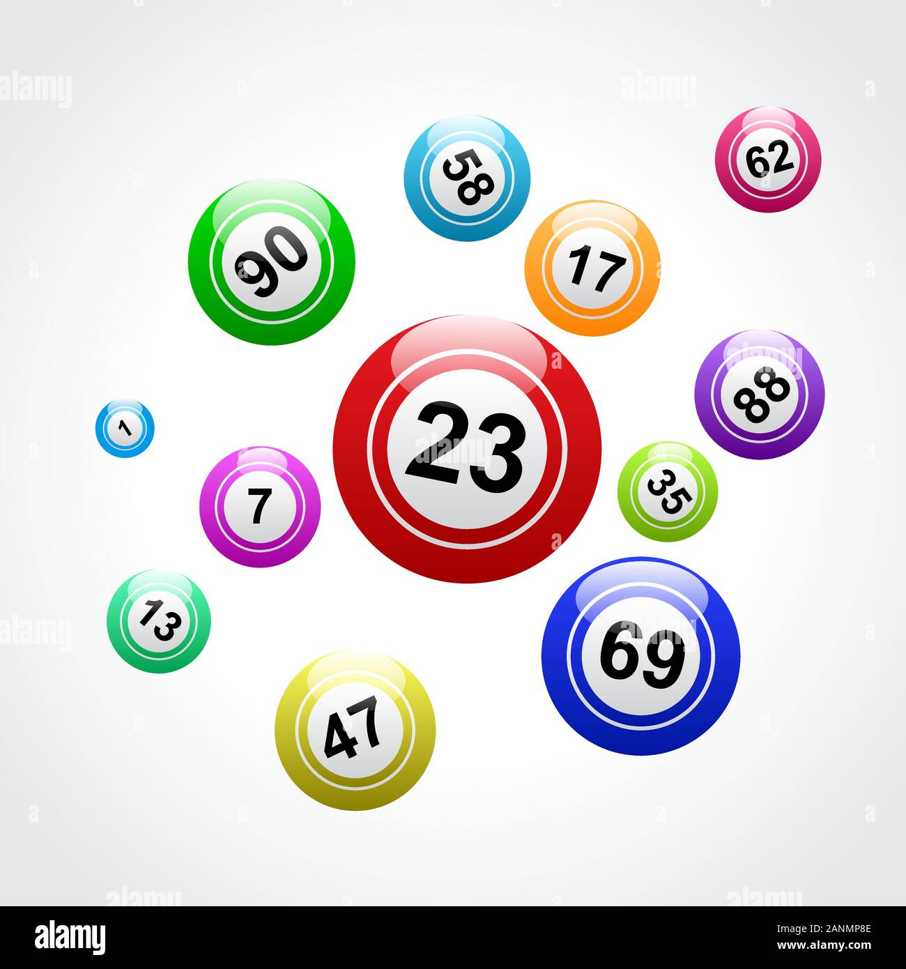 Vector bingo background Stock Vector Image & Art - Alamy