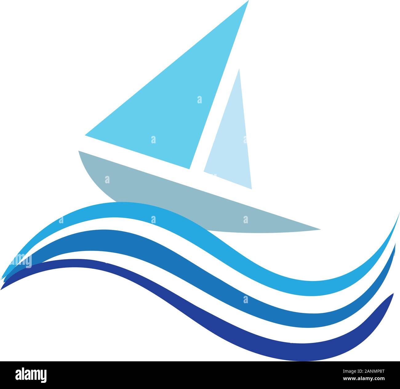 Vector sign sailing ship Stock Vector Image & Art - Alamy