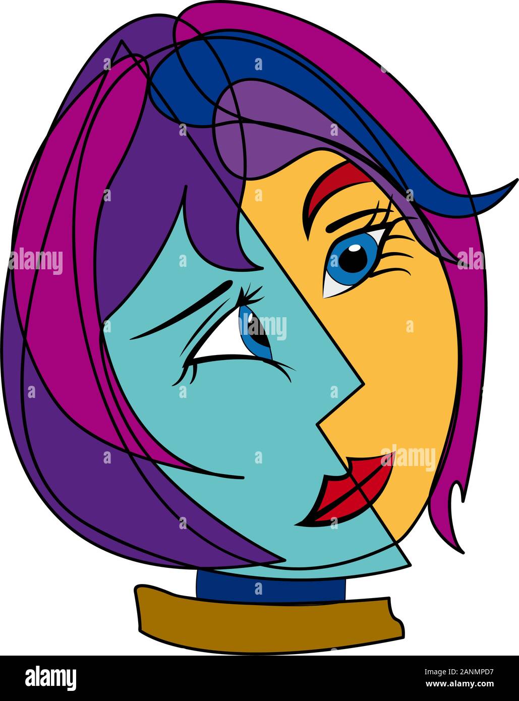 Picasso painting museum picasso Stock Vector Images - Alamy