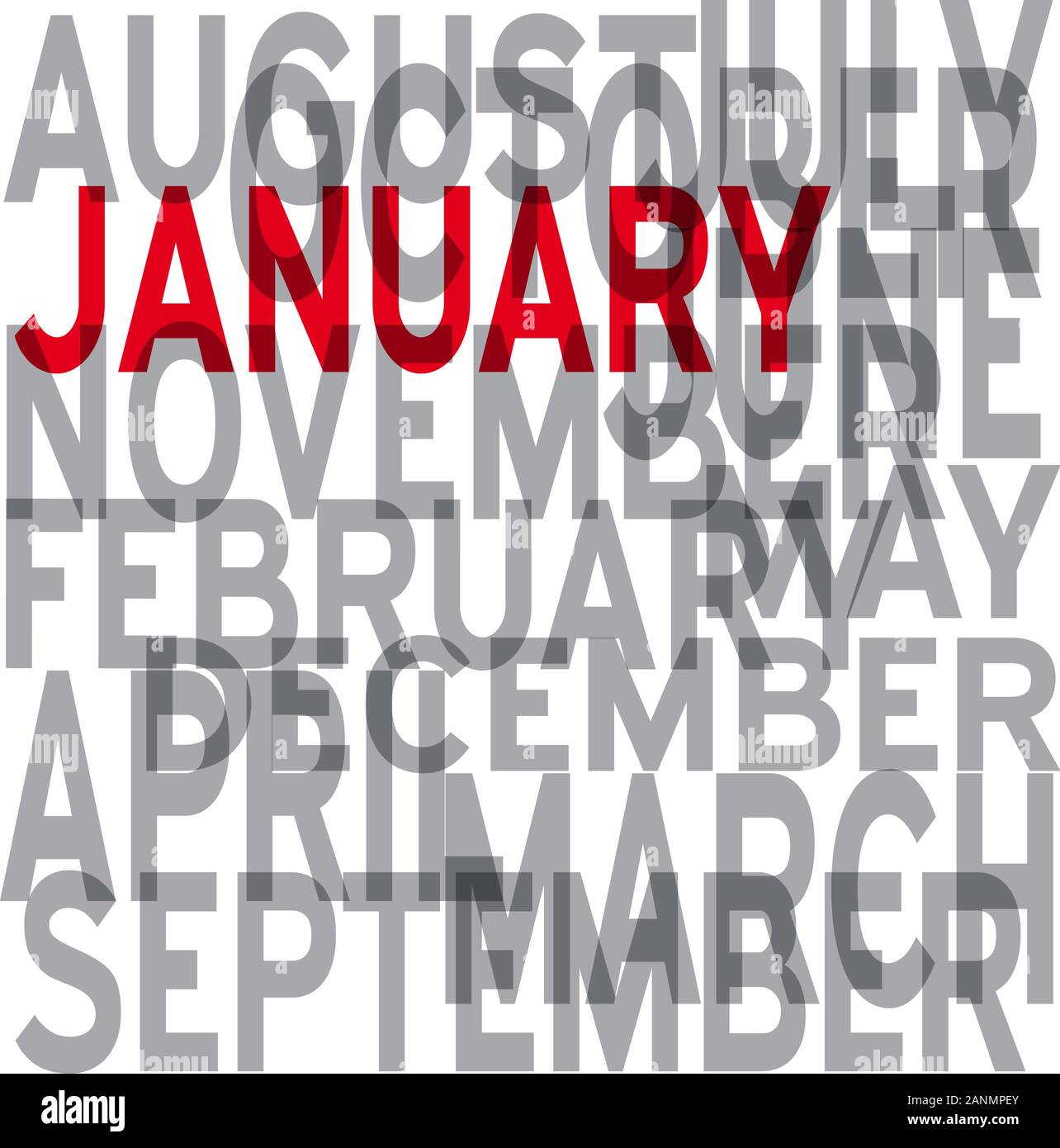 Vector january background Stock Vector Image & Art - Alamy