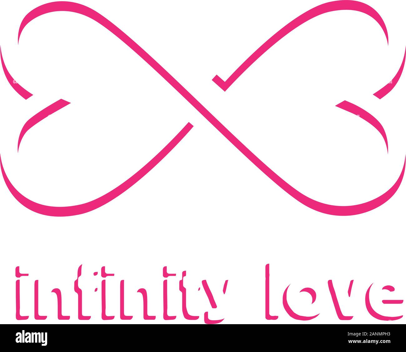 Endless Love Concept Infinity Symbol High Resolution Stock Photography ...