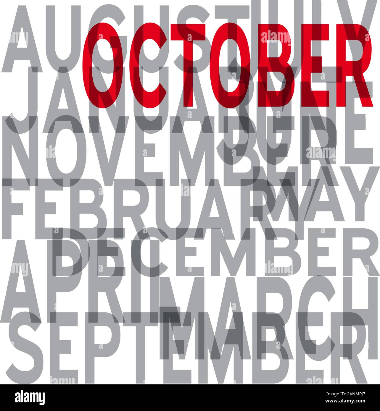 Vector october background Stock Vector Image & Art - Alamy