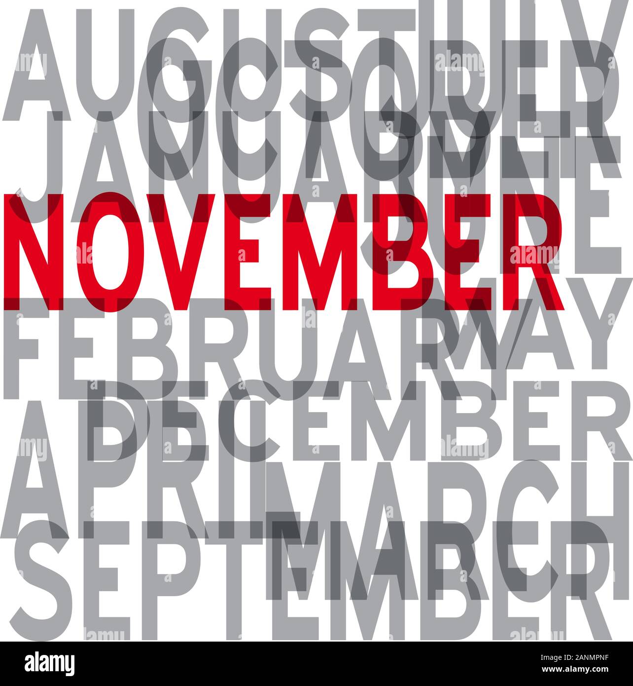 Vector november background Stock Vector Image & Art - Alamy