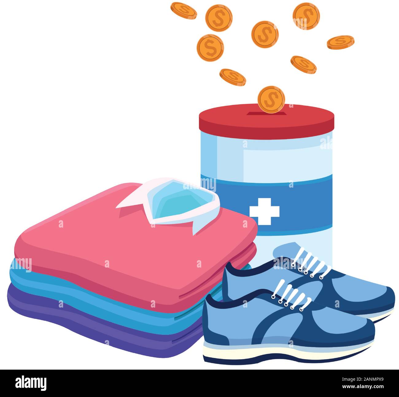Shoes donation Cut Out Stock Images & Pictures - Alamy