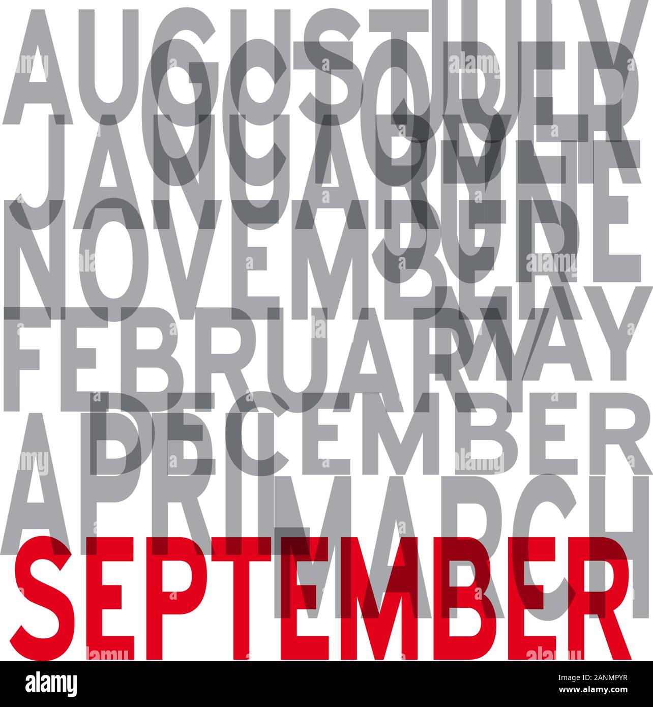 September background Stock Vector Images - Alamy