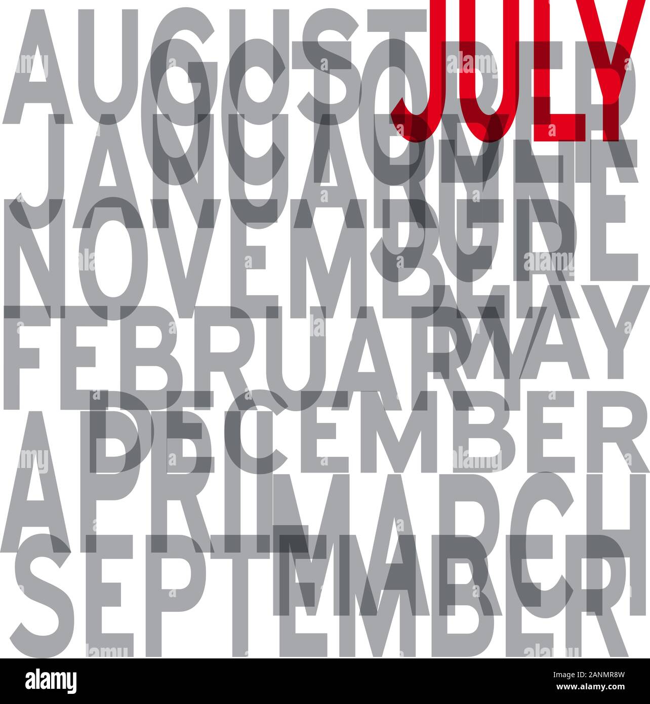 Vector july background Stock Vector Image & Art - Alamy