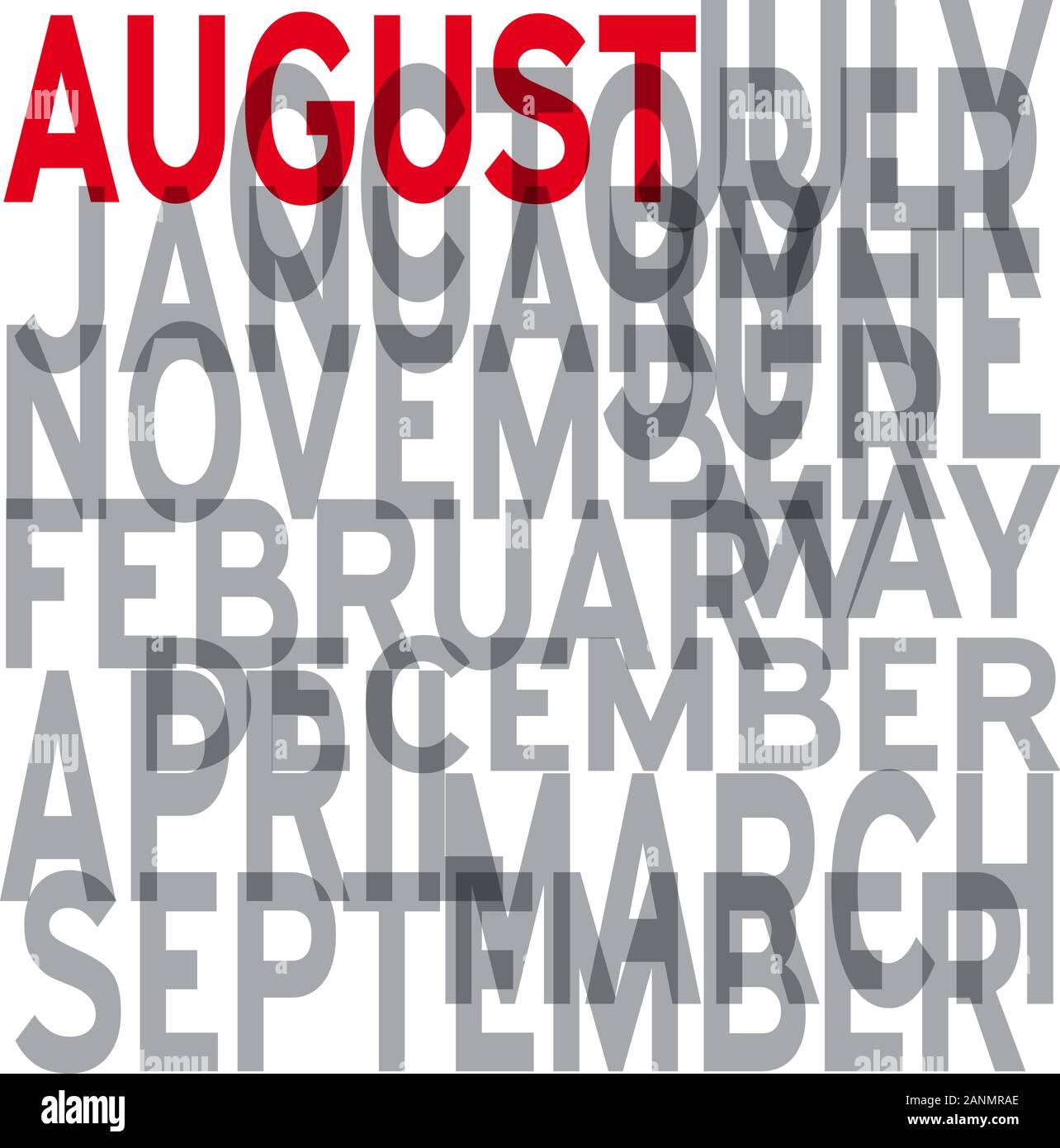 Vector august background Stock Vector Image & Art - Alamy