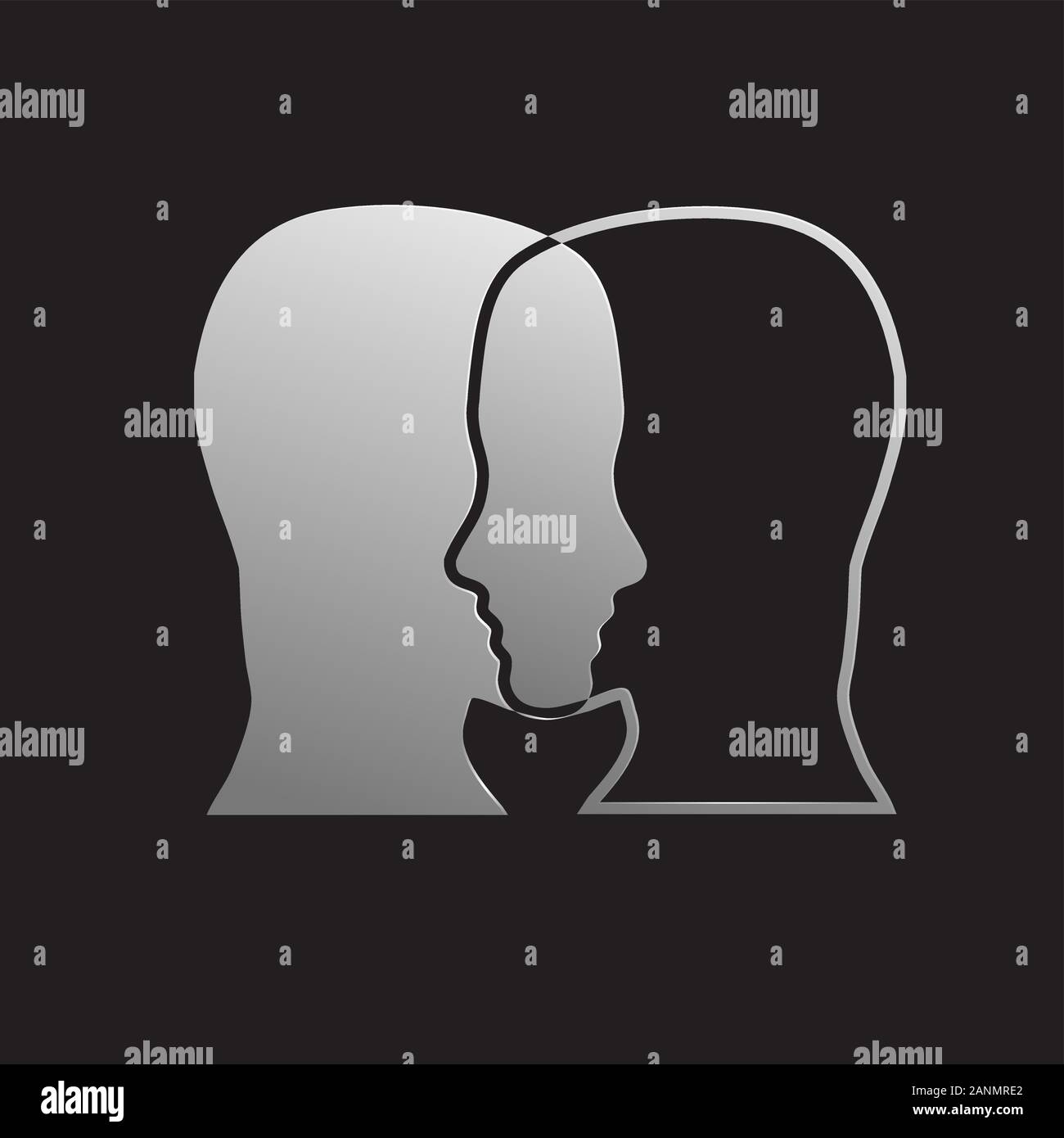 Dual personality hi-res stock photography and images - Alamy