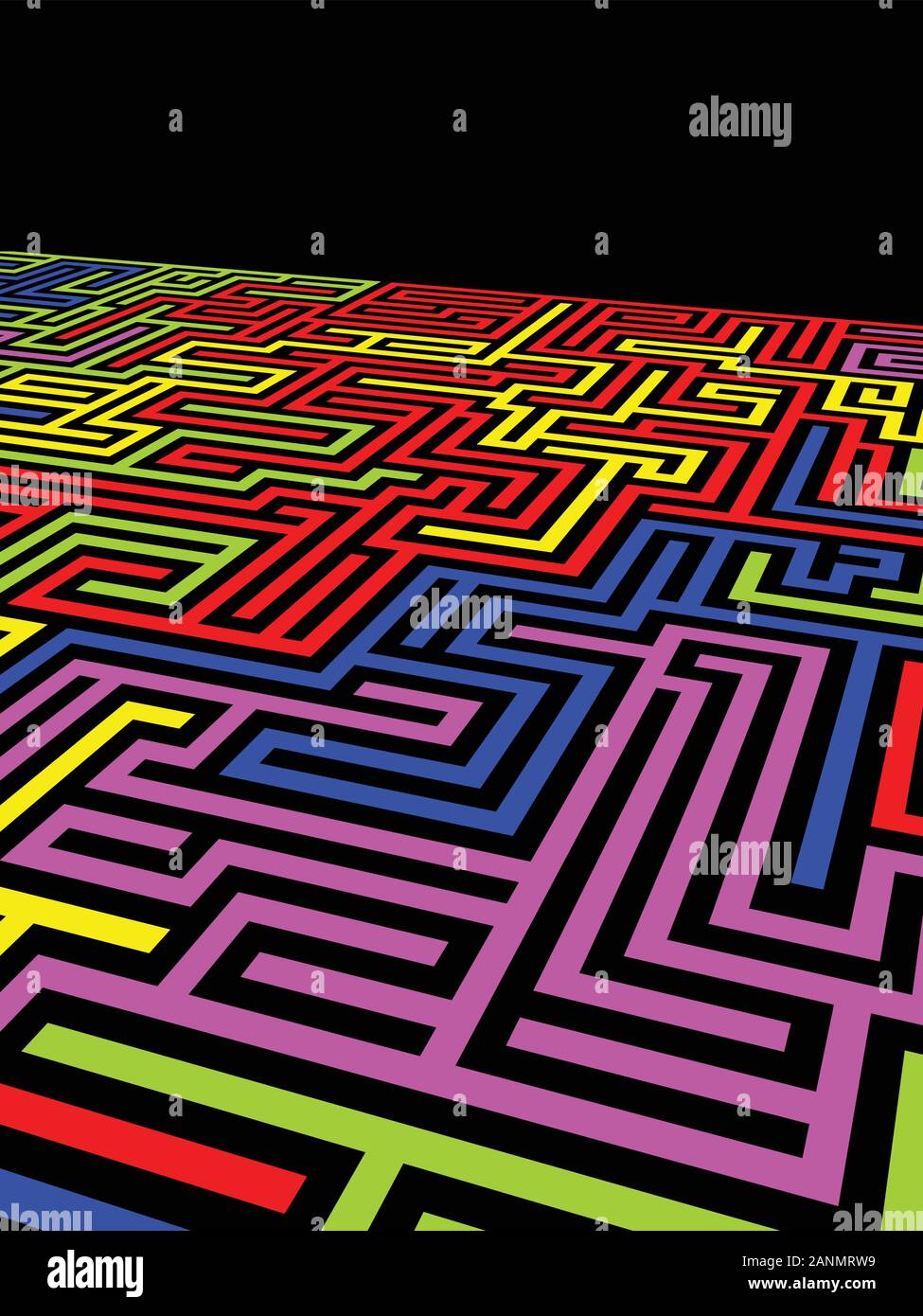 Labyrinth vector vectors hi-res stock photography and images - Alamy