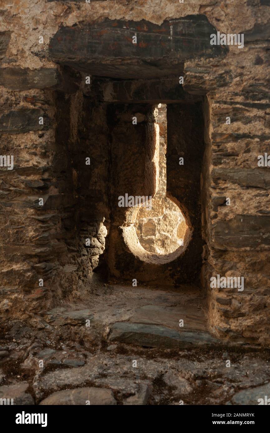 Ponferrada, Spain has a medieval castle with a mote and drawbridge ...